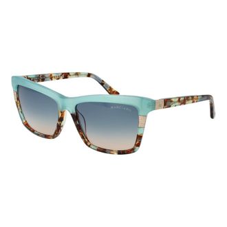 Guess T&uuml;rkise Acetat-Sonnenbrille