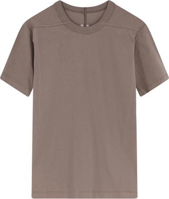 Rick Owens Homme, Tops, Gris, Taille: S T-shirt &agrave; manches courtes