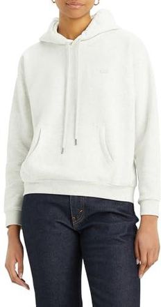Levi's Sweat à Capuche pour Femme Everyday, Orbit Heather Grey, XS