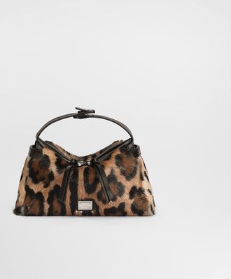 Dolce & Gabbana Leopard-print Vittoria Handbag - Frau Schulter- Und Umh&auml;ngetaschen Animalprint Onesize