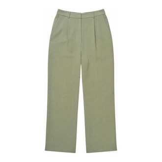 Munthe Femme, Pantalons, Vert, Taille: 44 FR Wide Pantalons