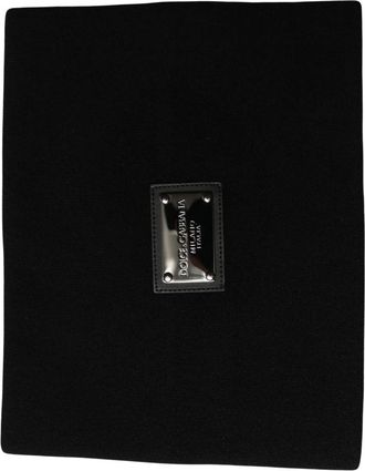 Dolce & Gabbana Schal mit Nackenw&auml;rmer - - Accessories - unisex - Schwarzk - ONE SIZE