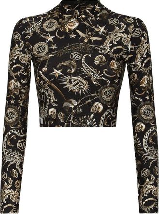 Philipp Plein Damen, Oberteile, Mehrfarbig, LGr&ouml;&szlig;e