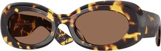 Oliver Peoples Femme, Accessoires, Brun, Taille: 53 MM Lunettes de soleil 1992C
