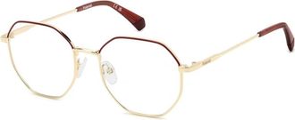 Polaroid Femme, Accessoires, Jaune, Taille: 52 MM PLD D555 NOA Optical Frame