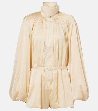 Rotate Combi-short en satin