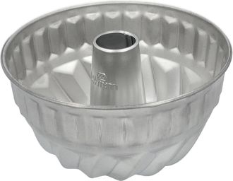 RBV BIRKMANN Birkmann, Cause we care Gugelhupf, &Oslash; 18 cm, Wei&szlig;blech, PFOA- und PFOS-frei, Silber, 889088