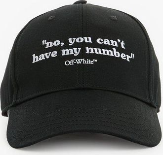 Off-white Casquette en coton