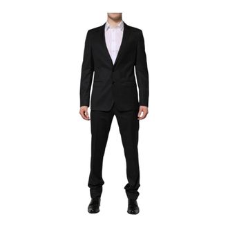 Dolce & Gabbana Luxuri&ouml;ser Klassischer Anzug - - Suits - Herren - Grau - M