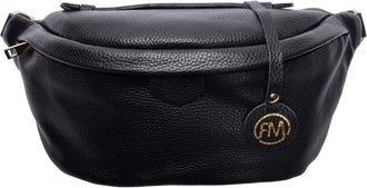 Roberta M Schwarz Rindsledertasche