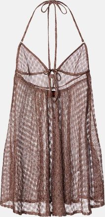 Missoni Minikleid aus H&auml;kelstrick