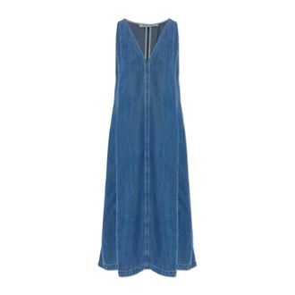 Sams&oslash;e & Sams&oslash;e Femme, Robes, Bleu, Taille: 42 FR Robe en denim Saskylar