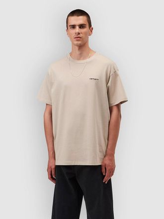 Carhartt Work in Progress Script Embroidery T-Shirt black