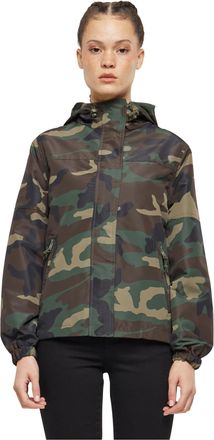 Brandit Women Summer Frontzip Windbrea, Farbe: woodland, Gr&ouml;&szlig;e: 3XL