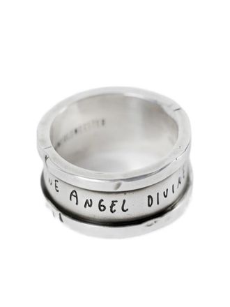 Ann Demeulemeester bague Wappu - Gris