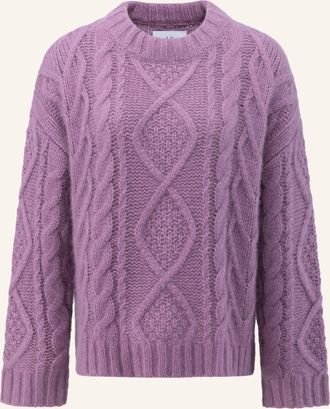 Lu Ren Lu Ren Gruppe Coralie Pullover Aus Kaschmir Und Seide lila