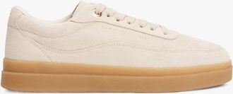 Tommy Hilfiger Baskets en daim &agrave; logo gaufr&eacute;