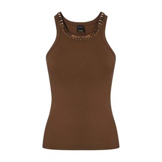 Pinko Redbull Canotta Costina - - Tops - Damen - Braun - XS