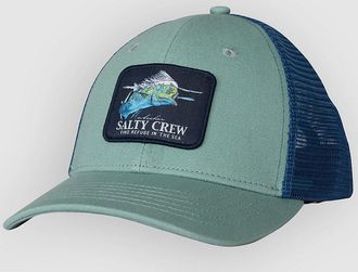 Salty Crew Mahi Surface Trucker Cap castblue