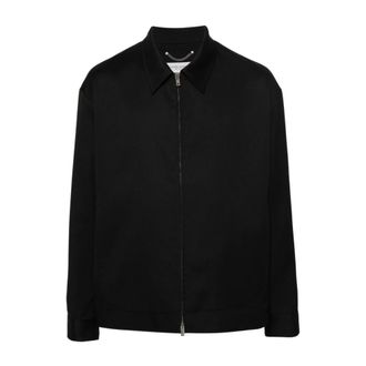 Golden Goose Wolljacke mit Rei&szlig;verschluss - - Jackets - Herren - Schwarzk - XL