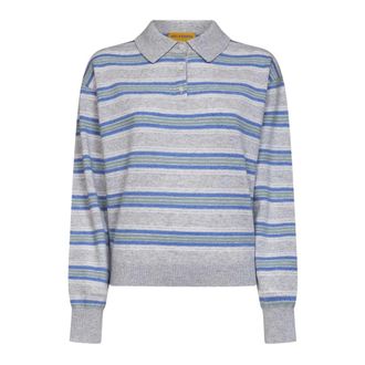 Guest In Residence Alpine Collegiate Polo - - Knitwear - Damen - Mehrfarbig - M