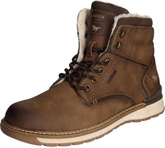 Mustang Jeans Bottines Homme 4141-604, Pointure:45 EU, La Couleur:Marron