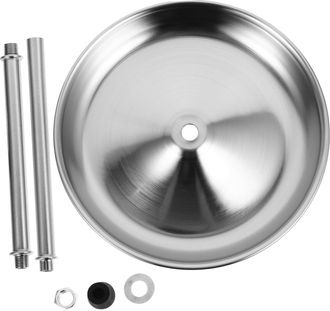 Cabilock Trockner für Dekanter aus Edelstahl mit Rutschfester Basis Platzsparender Ständer zum Sicheren Aufhängen und Trocknen von Weindekantierern für Zuhause