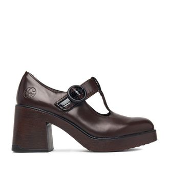 Rieker Halbschuhe Rieker CEO-58053-25 Dunkelbraun