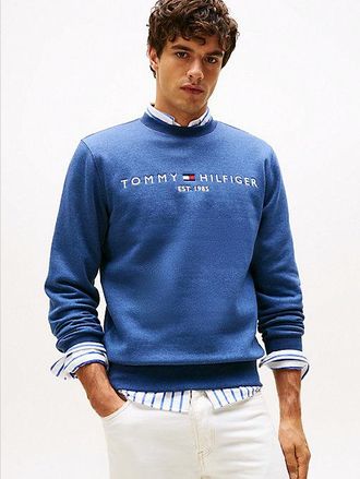 Tommy Hilfiger Sweat en molleton Flex à logo brodé