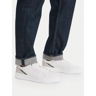 Tommy Hilfiger Sneakers Tommy Hilfiger Th Court FM0FM05879 Wei&szlig;