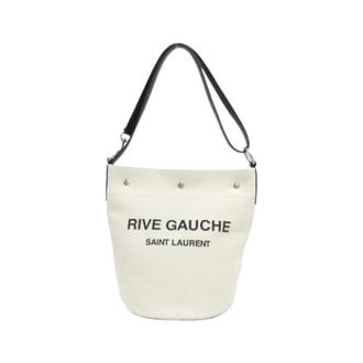Saint Laurent Pre-owned Canvas Shoulder Bag - - Pre-owned - Damen - Beige - ONE SIZE