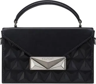 S.T. Dupont Sac bandouli&egrave;re Apex Nano Trunk en cuir