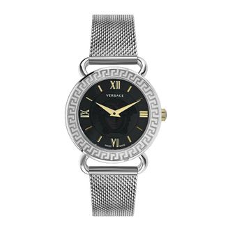 Versace Femme, Accessoires, Gris, Taille: ONE Size Montre Medusa 36 mm