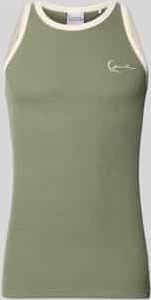 Karl Kani Slim Fit Top mit Logo-Stitching