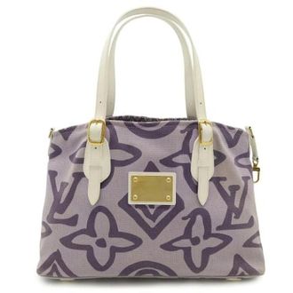 Louis Vuitton Sac &agrave; main vintage en toile Pre-owned - Femme - Pre-owned - Violet - Taille: ONE Size