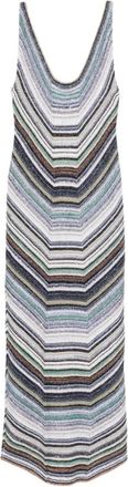 Missoni Robe Mi-longue Tricot&eacute;e - Femme - Robes - Multicolore - Taille: 42 FR