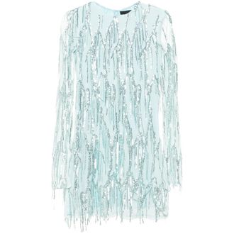 Rotate Long Sleeve Mini Dress