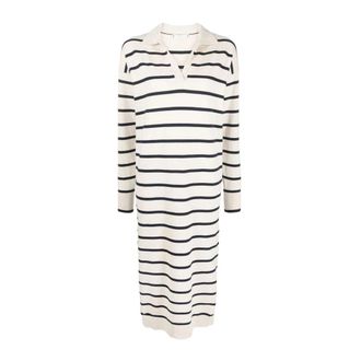 Tommy Hilfiger Weiches- regul&auml;res Polo-Strickkleid - - Dresses - Damen - Beige - XS