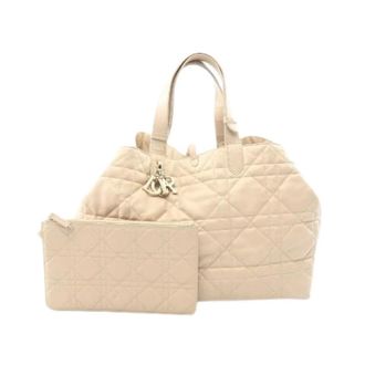 Dior Pre-owned Cuir sacs-dior - Femme - Pre-owned - Beige - Taille: ONE Size