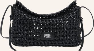 Bimba & Lola Bimba Y Lola Leder-Umh&auml;ngetasche schwarz