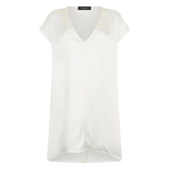Fabiana Filippi Femme, Blouses et Chemises, Blanc, Taille: 36 FR Hauts