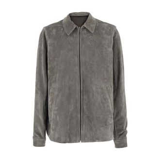Rick Owens Brad Jacket - - Jackets - Herren - Grau - M