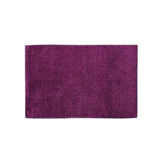 MSV WC-Waschbeckenmatte 45x70cm in violett, Plastik, 12 cm cm, Kunststoff