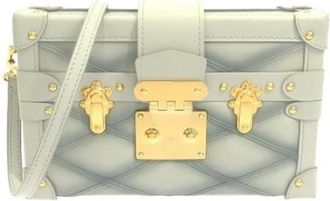 Louis Vuitton Pre-owned Petite Malle Lamb Shoulder Bag - Femme - Pre-owned - Beige - Taille: ONE Size