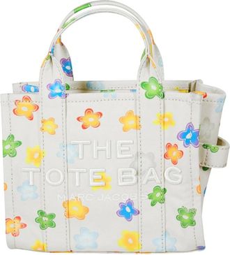 Marc Jacobs Femme, Sacs, Multicolore, Taille: ONE Size The Wild Daisy Canvas Small Tote Bag