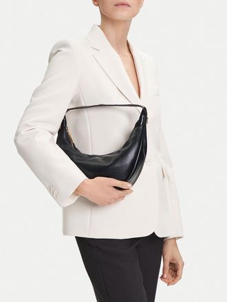 Calvin Klein Handtasche Calvin Klein Pinched Soft Crescent Sm LV04F3010G Schwarz