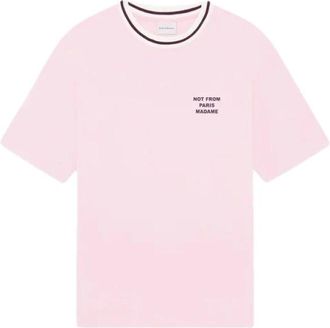 Dr&ocirc;le de Monsieur Homme, Tops, Rose, Taille: XL T-Shirt 100% Cotone