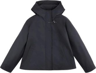 Fay Femme, Vestes, Bleu, Taille: 40 FR Parka Courte