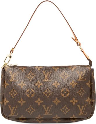 Louis Vuitton 2003 Monogram Pochette Accessoires shoulder bag - Marron