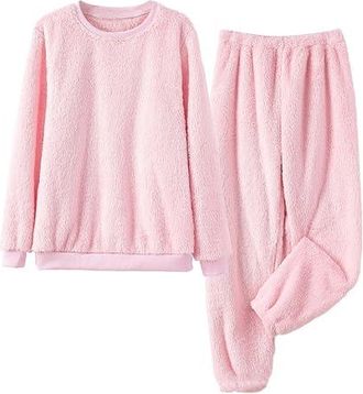Generic Ensemble de surv&ecirc;tement pour femme - Cardigan &agrave; fermeture &eacute;clair - Coupe ajust&eacute;e - &Eacute;lastique - Ensemble de d&eacute;tente pour femme - Pantalon de surv&ecirc;temen